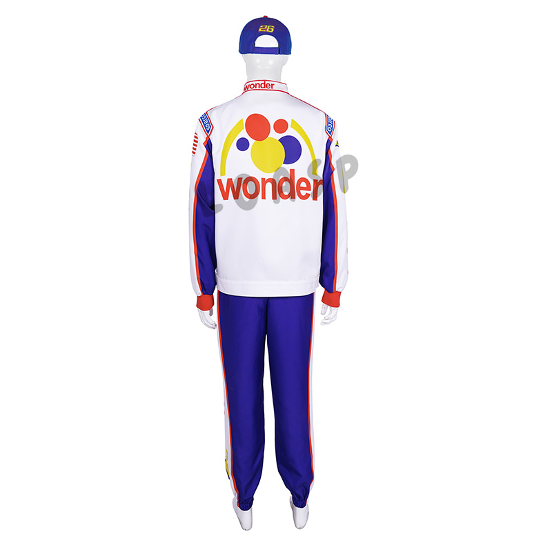 Talladega Nights The Ballad of Ricky Bobby White Costume - LOASP