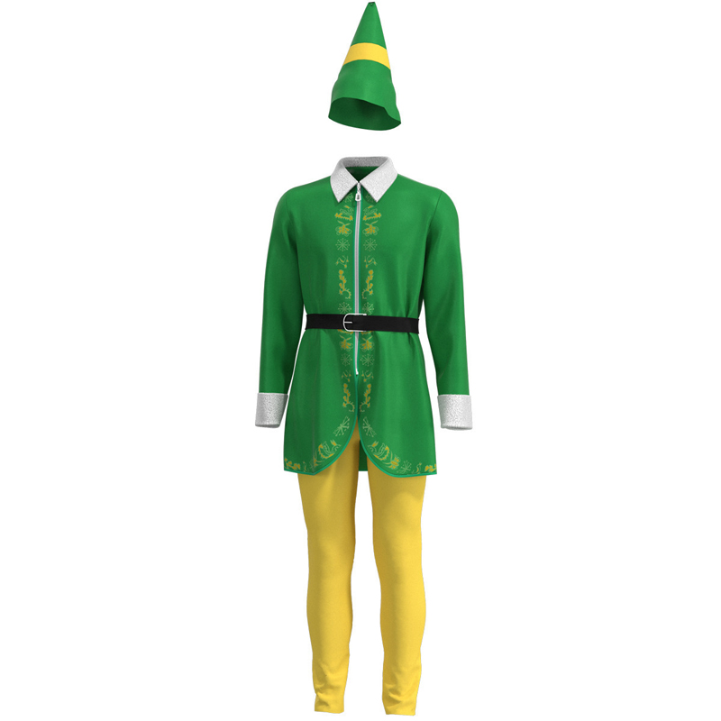 Adult Elf Buddy Christmas Costume - LOASP
