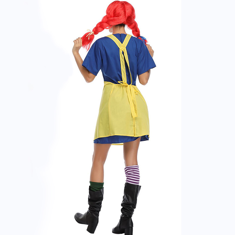 Pippi Longstocking Cosplay Costume for Adult - LOASP