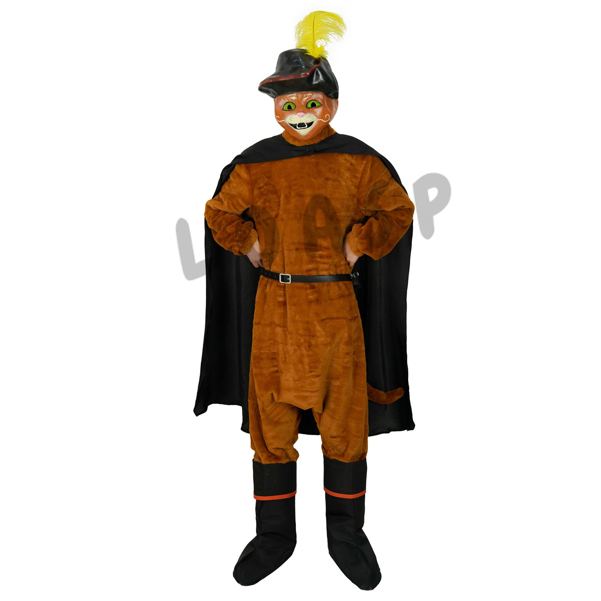 Cat Puss In Boots Outfit Costume Loasp